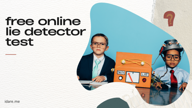 Free Online Lie Detector Test: Can You Beat the Truth Machine?